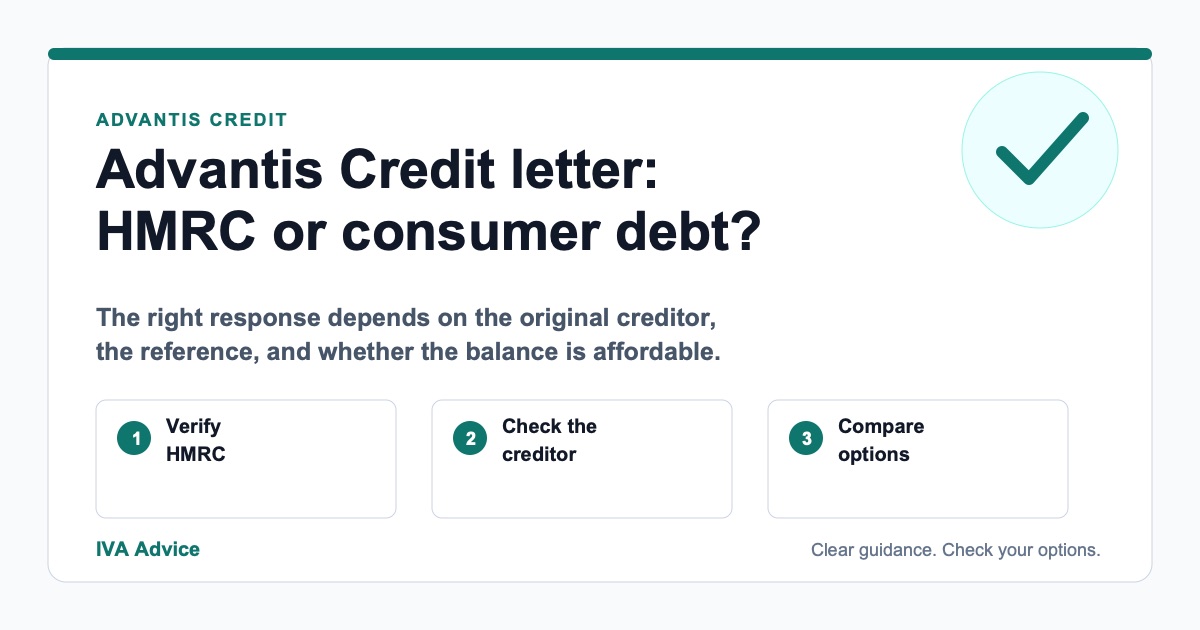 Advantis Credit Letter: HMRC or Debt Collector?